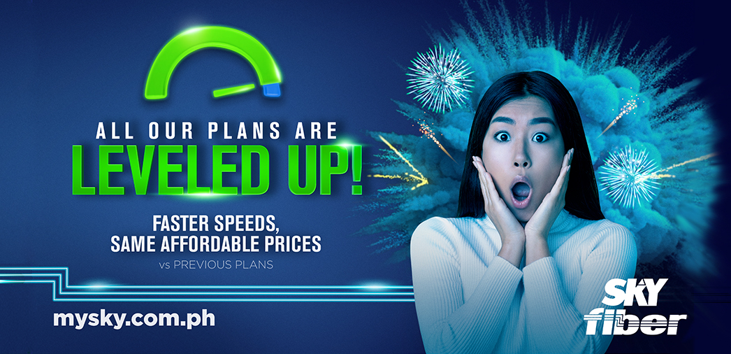 Leveled-up speeds on SKY Fiber internet plans | Ketchup the Latest from ...